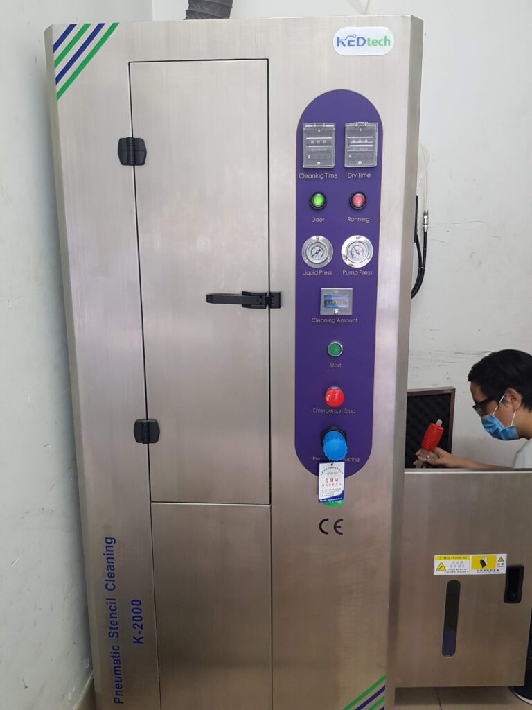 KED Stencil Cleaning Machine Installation Project at VSIP II - Công ty ...
